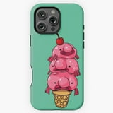 Blobfish Sweeties Funny Cute Ocean iPhone Case 11 12 13 14 15 16 17 Pro ...
