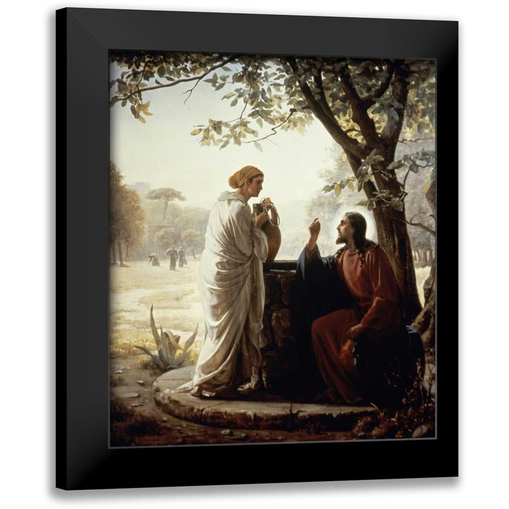 Bloch, Carl 12x14 Black Modern Framed Museum Art Print Titled - The ...