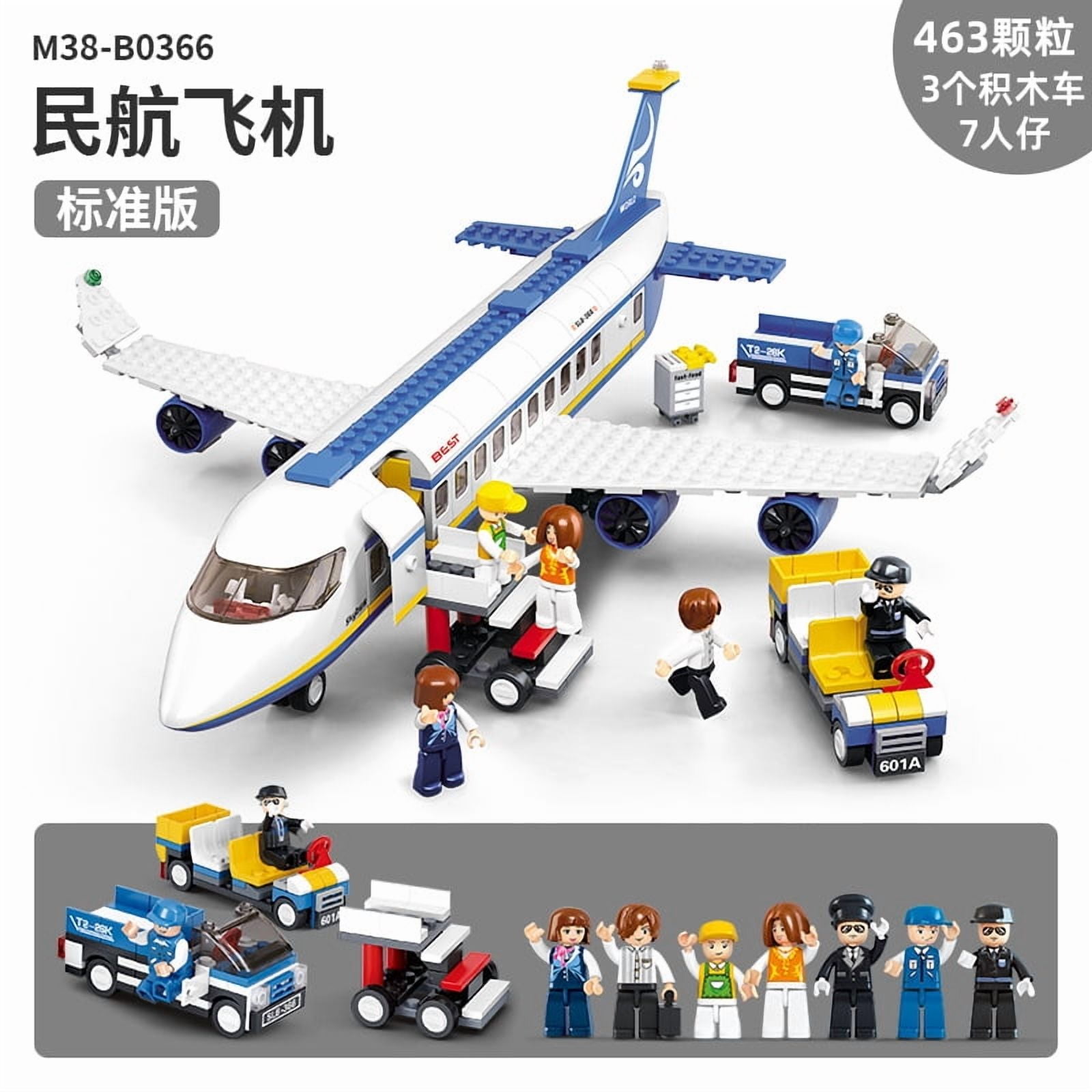 Block Aircraft Air Bus 0367 International Airport 0370 Air Ambulance ...