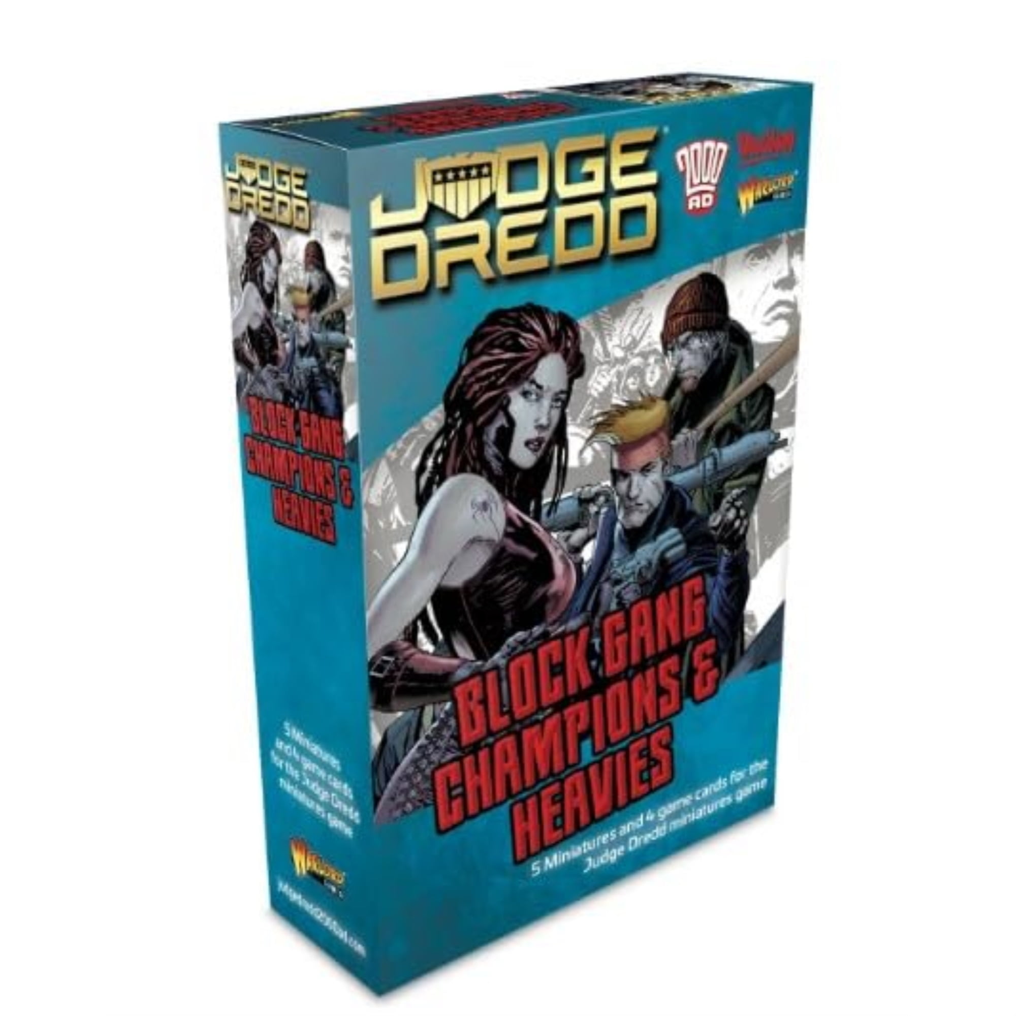 Block Gang Champions & Heavies for Judge Dredd by Walord Games ...