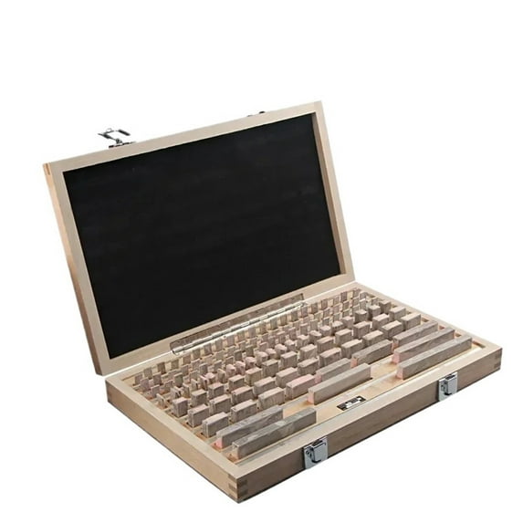 Block Gauge 122Pcs/Set 1 Grade 0 Grade Caliper Block Gauge Inspection ...