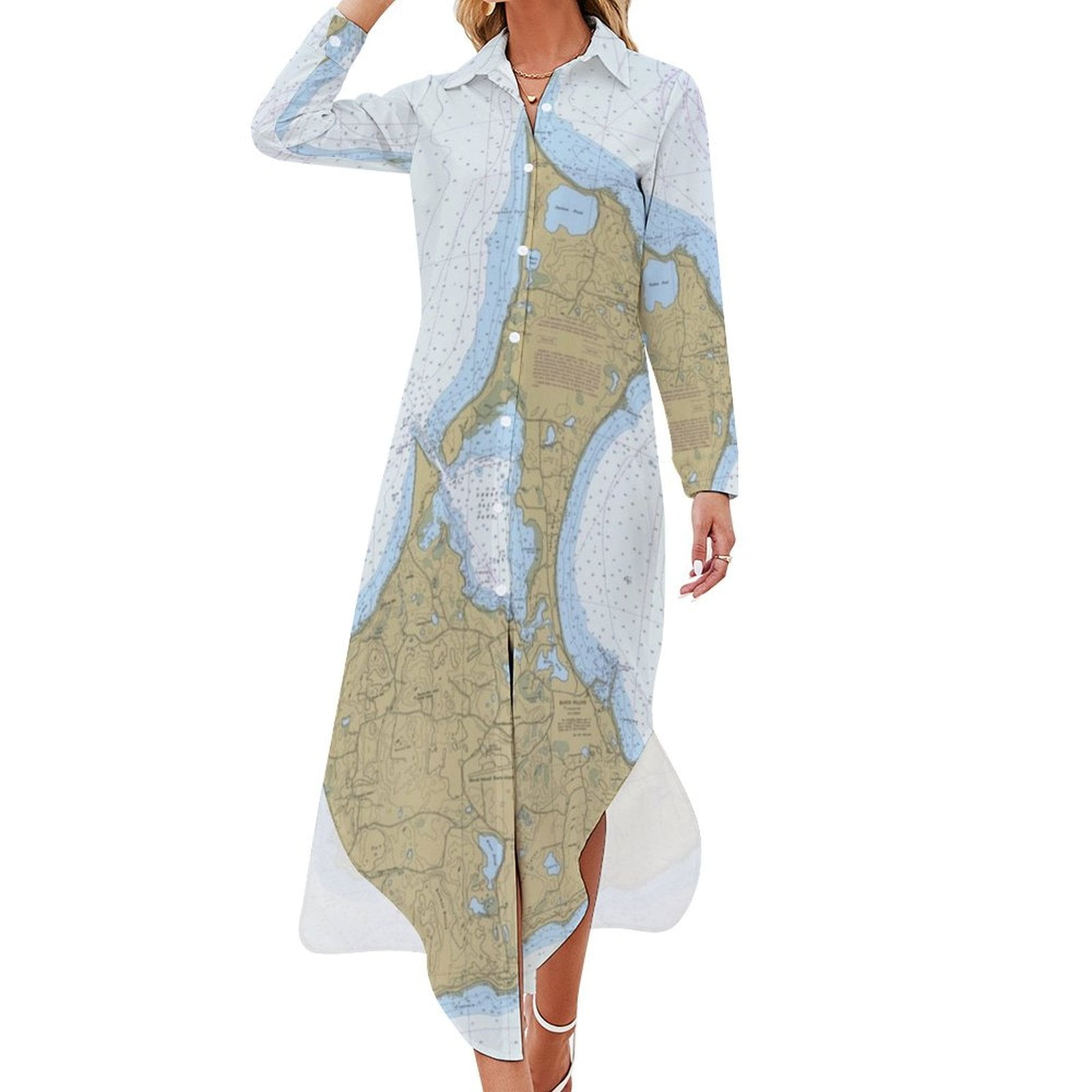 Block Island RI Map (1996) Rhode Island Outer Lands Isle Atlas Long ...