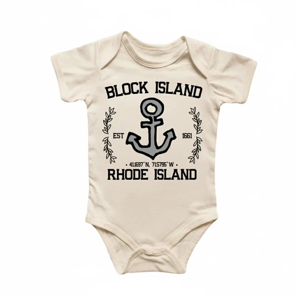 Block Island Rhode Island Newborn Baby Bodysuit - Walmart.com