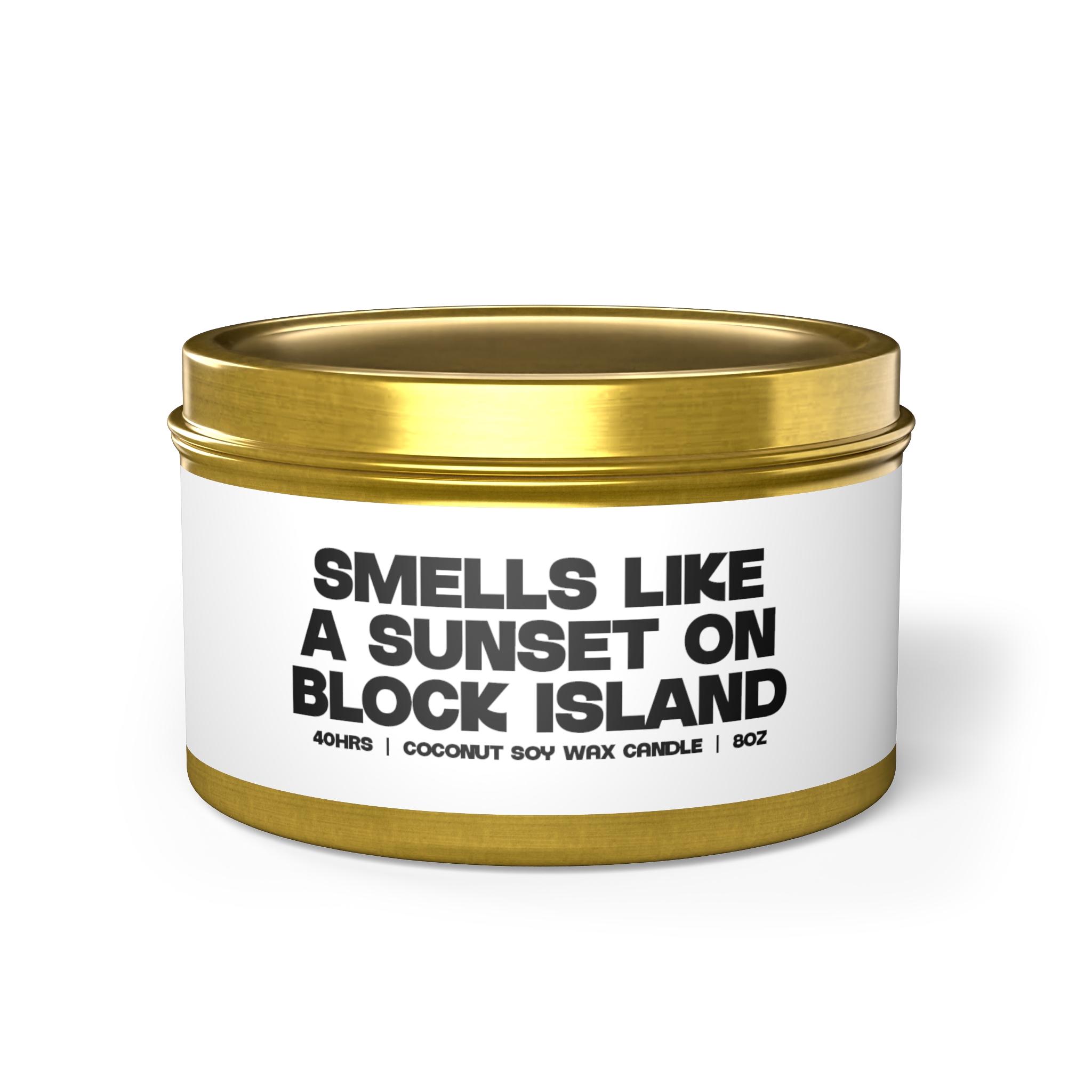 Block Island Rhode Island RI Moving Away Best Friend Tin Candle Gifts ...