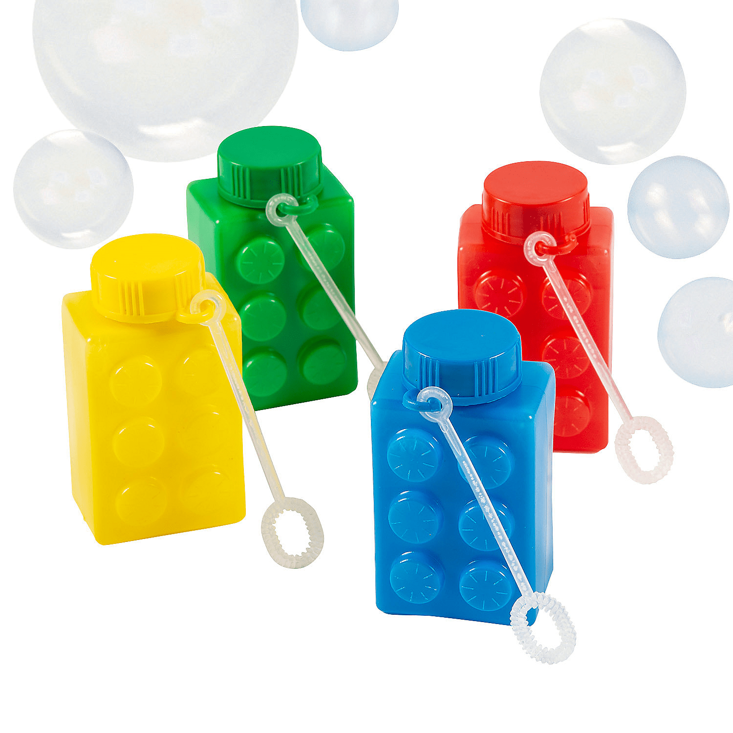 Block Party Bubble Bottles - Party Favors - 12 Pieces - Walmart.com