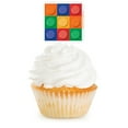 Block Party Cupcake Toppers, 12 pk - Walmart.com