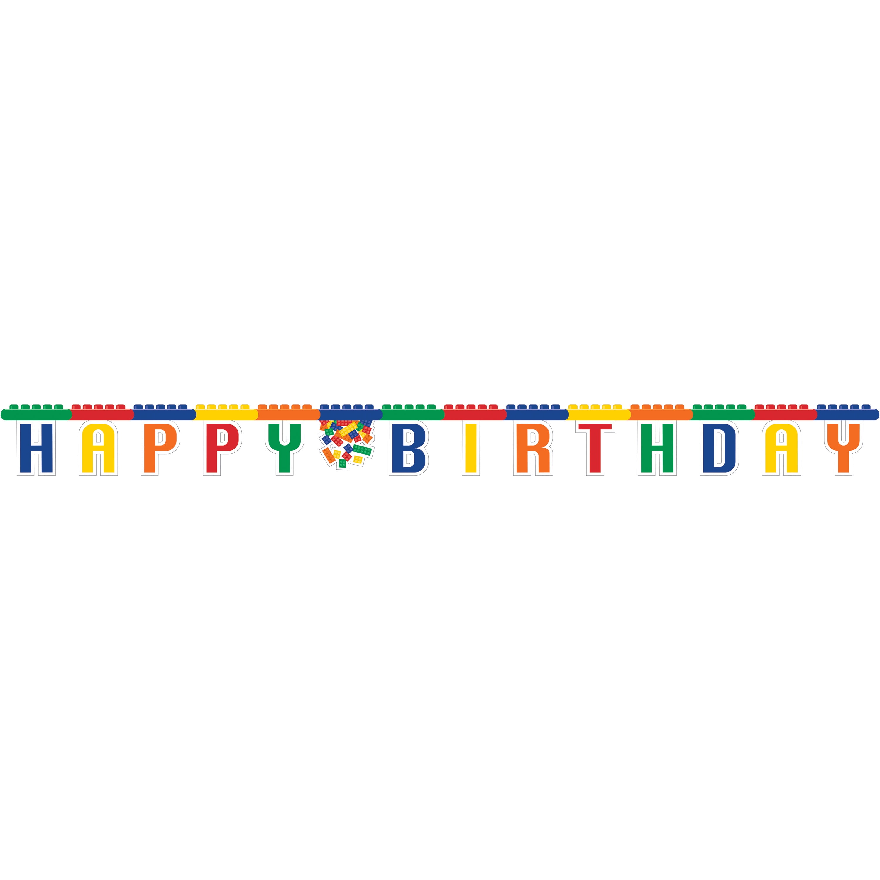 Block Party Party Banner, each - Walmart.com