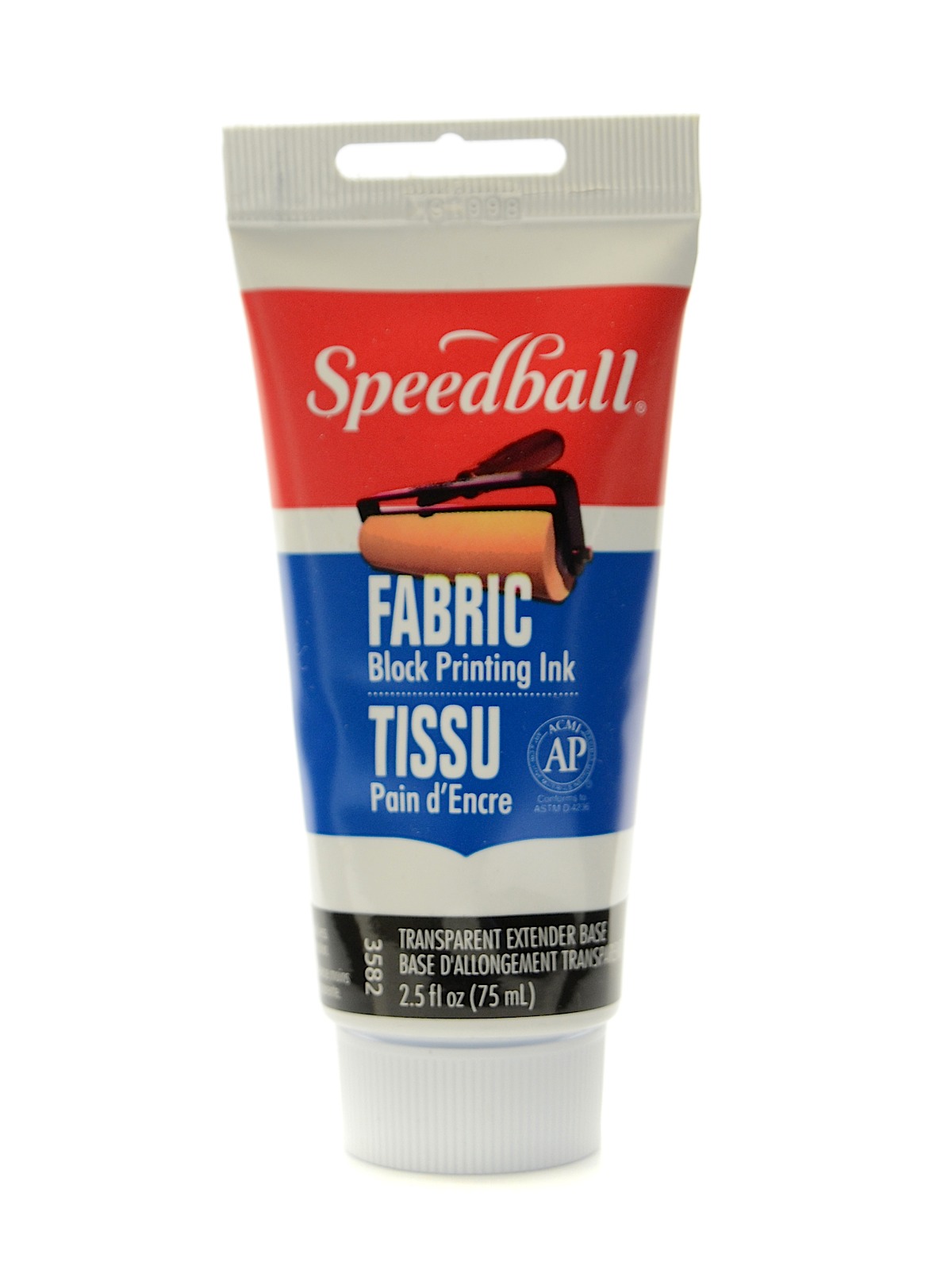 Block Printing Fabric Ink Medium 2.5 oz., transparent base/extender ...