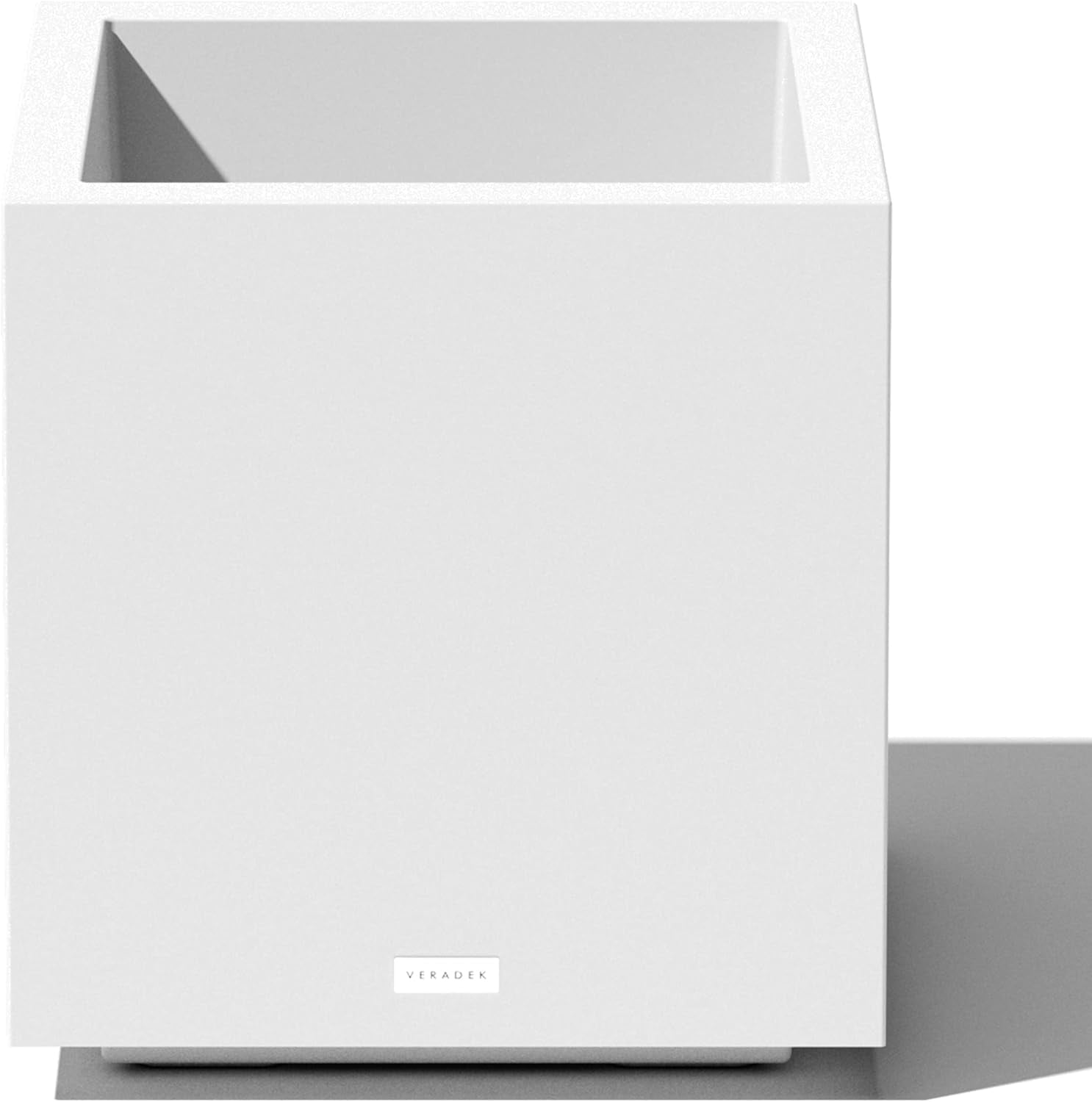 洪翰清 Block Series Cube Plastic Planter - Large Square Planter for Indoor or Outdoor Patio/Garden ...