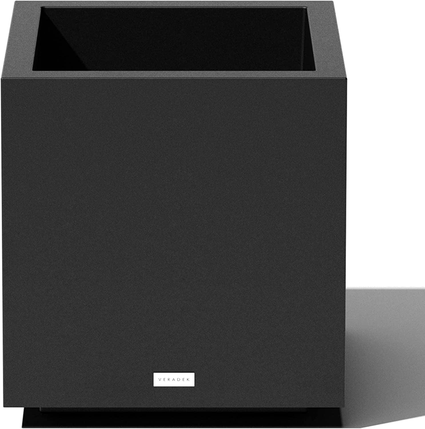 Block Series Cube Plastic Planter - Large Square Planter for Indoor or ...