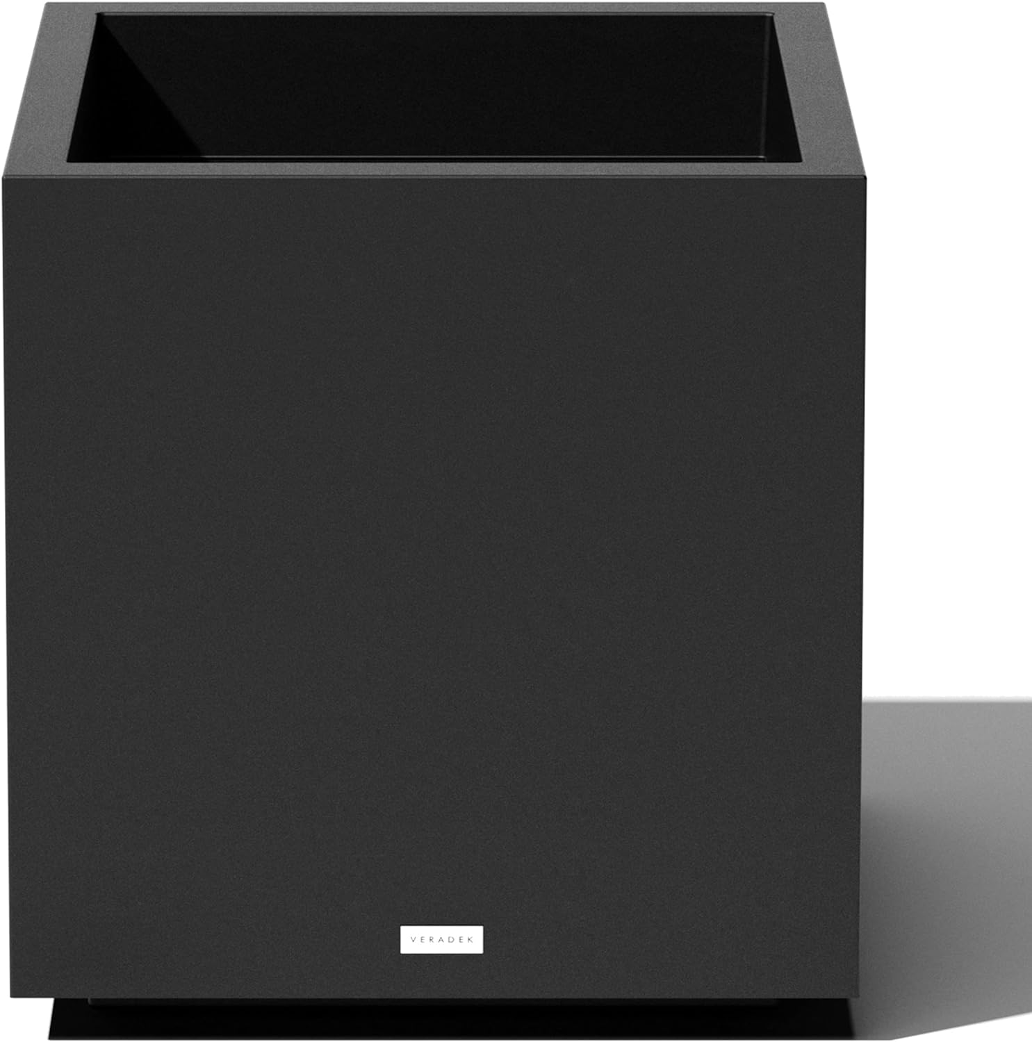Block Series Cube Plastic Planter - Large Square Planter for Indoor or ...