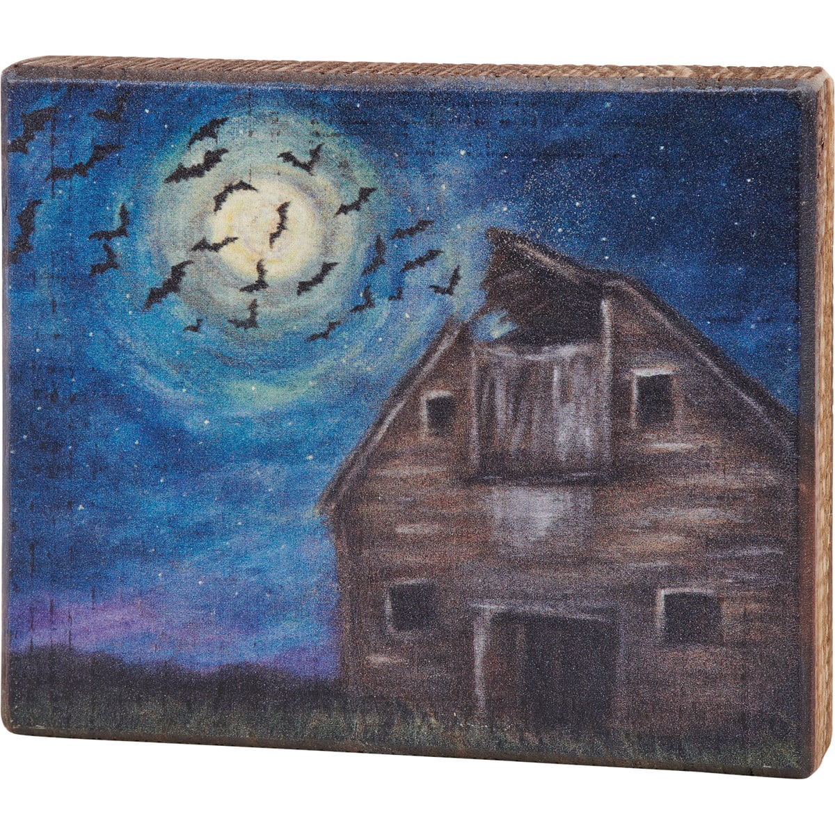 Block Sign - Barn Bats - Walmart.com