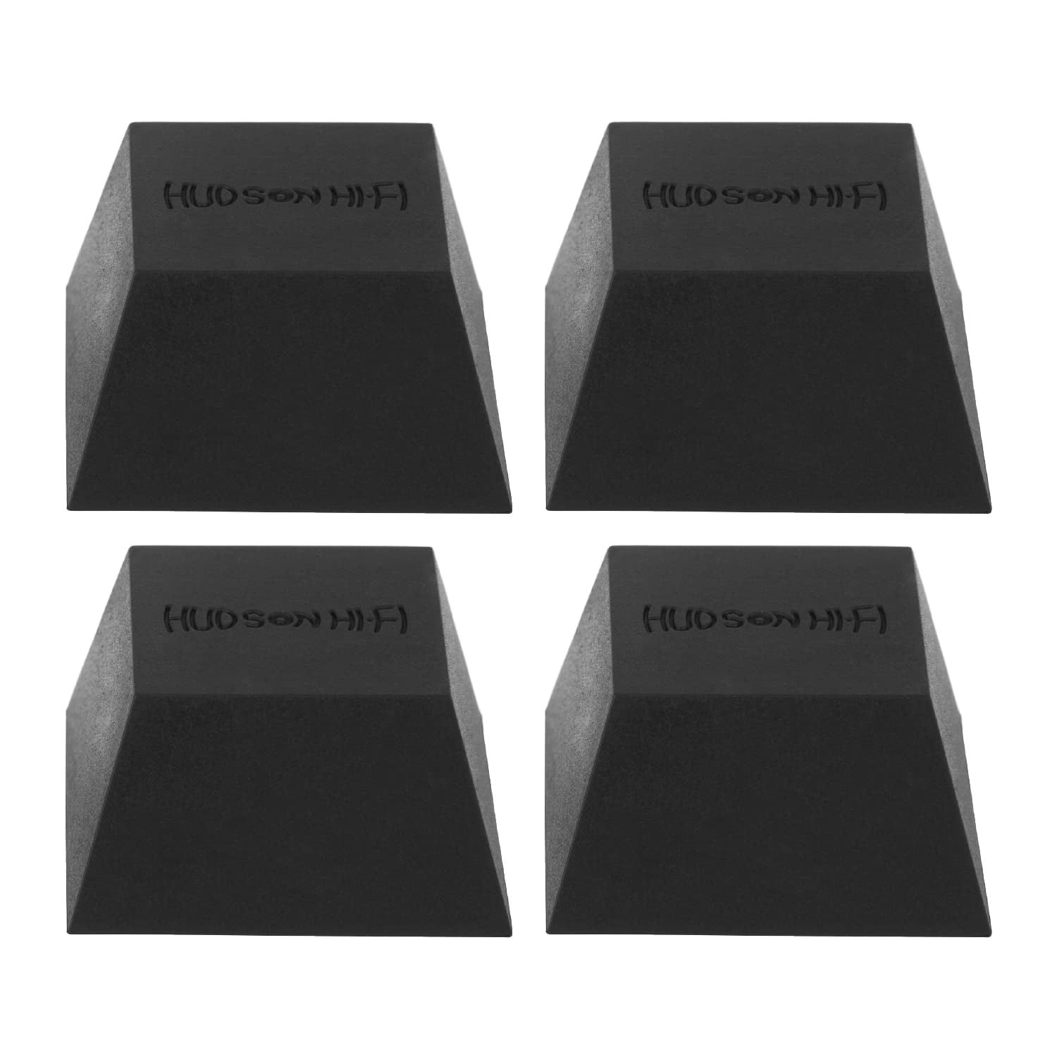 Hudson Hi-Fi Silicone Isolation Feet, 4-Pack Subwoofer Pads, 37.5 lbs ...
