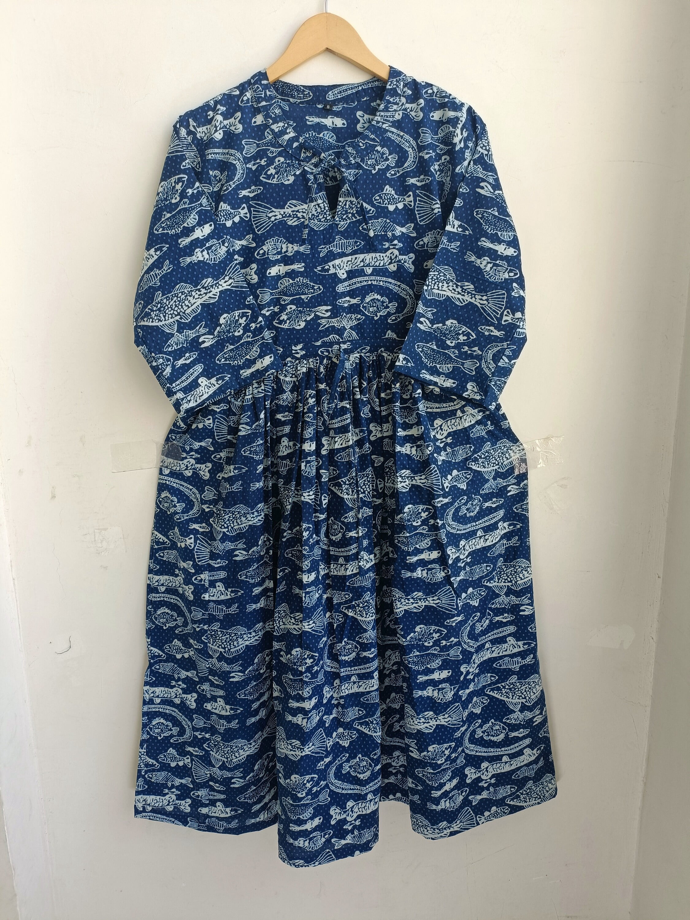 Block print Dress,Indian Cotton Dress,NooWork,Cotton Indian Dress ...