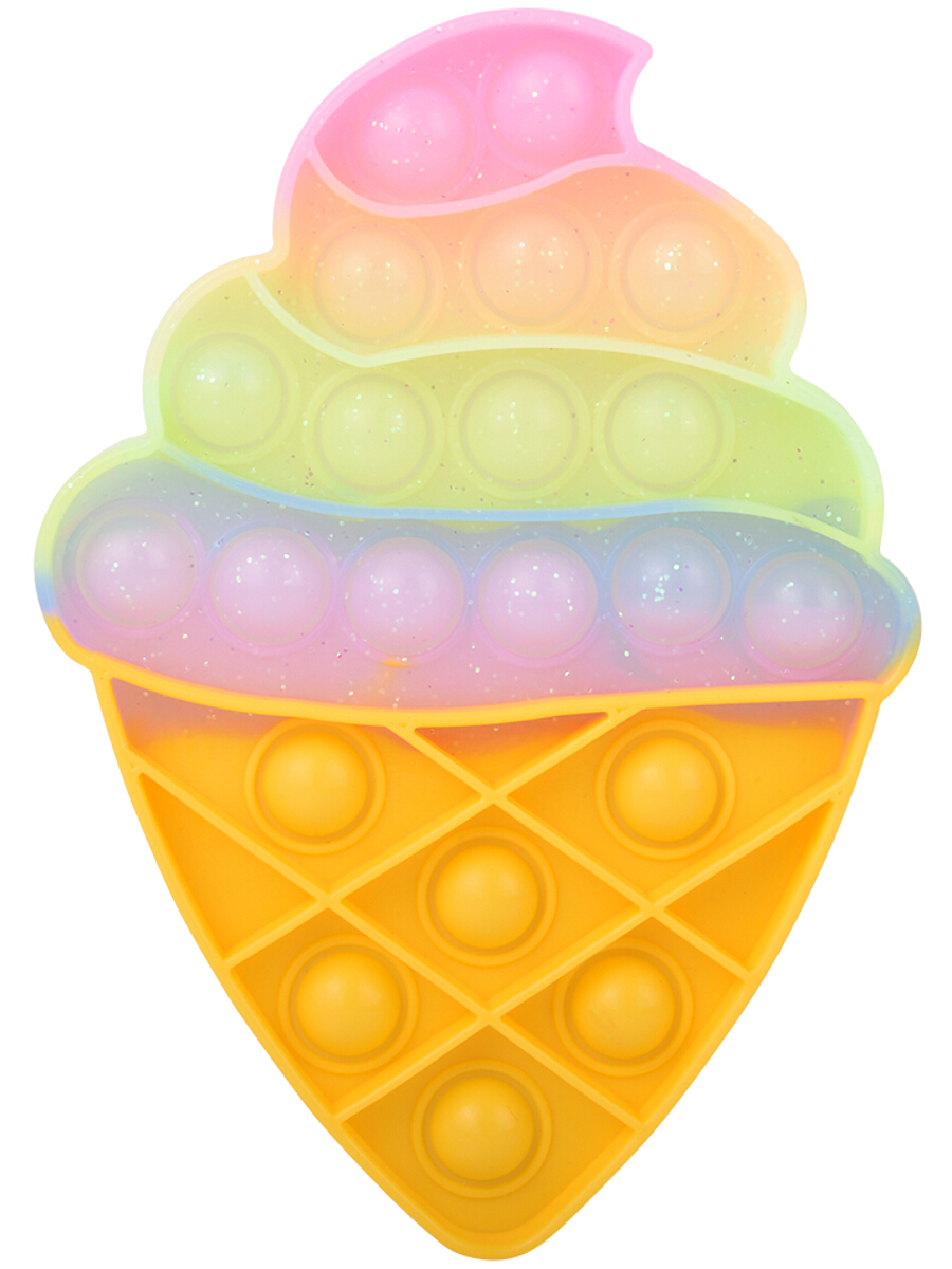 Jumbo Pastel Ice Cream Cone Bubble Popper Toy 6.5" - Walmart.com