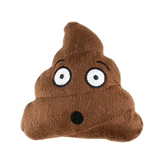 Plush Brown Shocked O Poop Face Emoticon Stuffed Toy 5" - Walmart.com