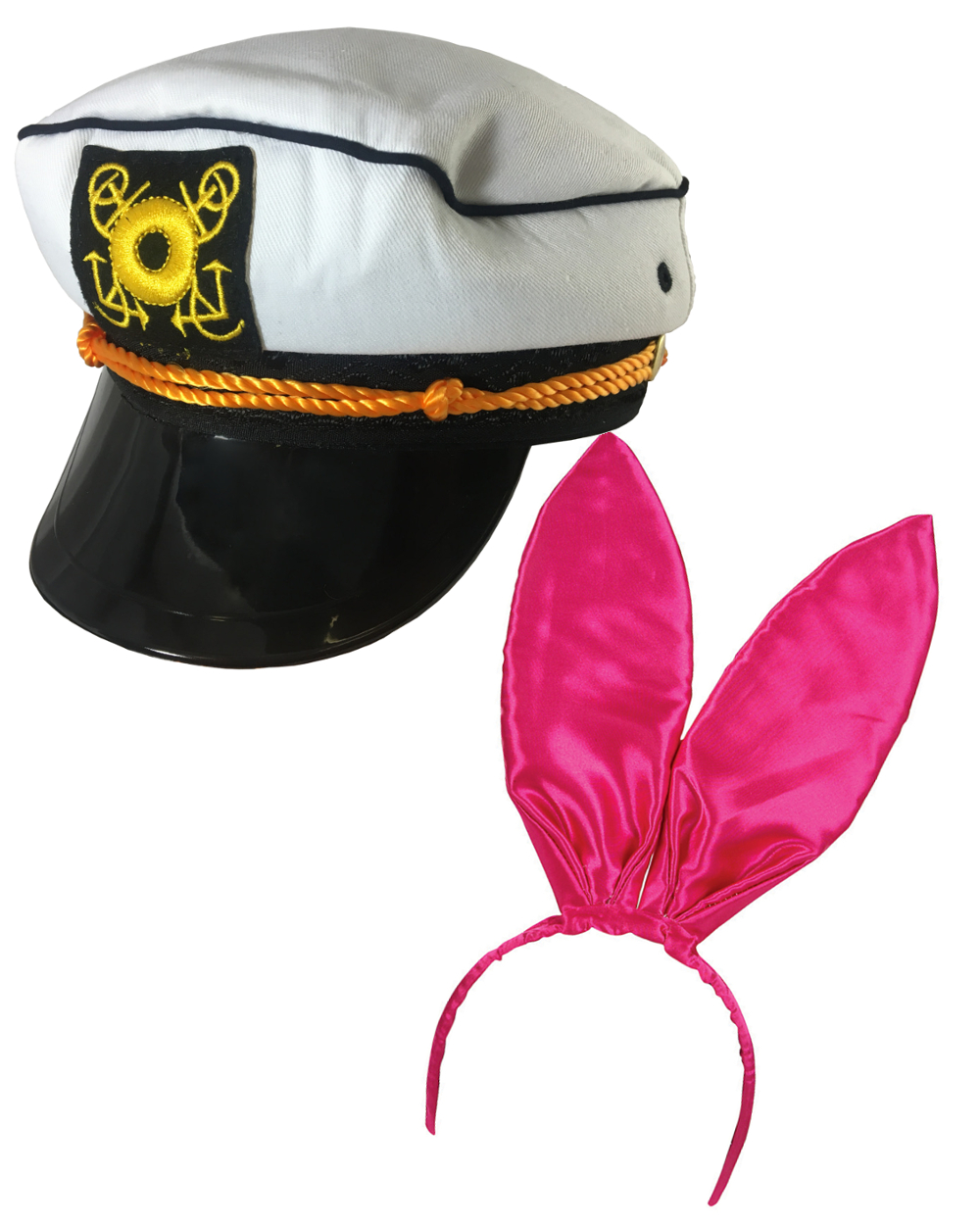 BlockBuster Costumes Yacht Hat Bunny Ears The Hefner And Bunny Couples ...