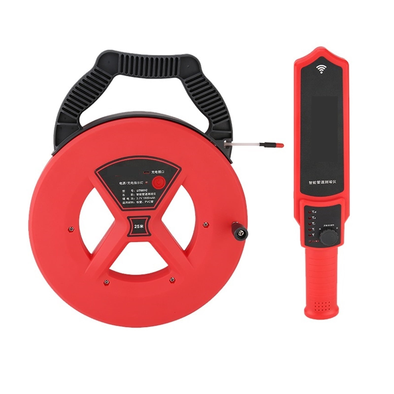 Blockage Detector PVC Iron Pipe Finder Wall Scanner Waterproof ...