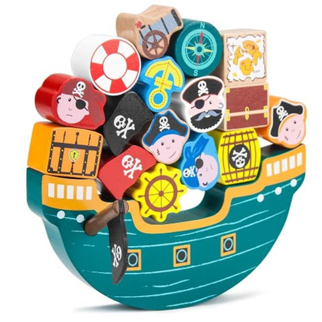 Blockbeards Balance Boat Playset - Walmart.com