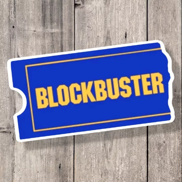 Blockbuster 90S Kid Vinyl Sticker Laptop Sticker Water Bottle Sticker ...