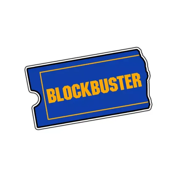 Blockbuster Logo Waterproof Sticker Phone Decal Water Bottle Stickers ...