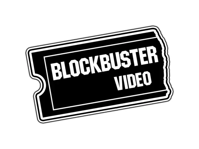 Blockbuster Logo Waterproof Sticker Phone Decal Water Bottle Stickers ...