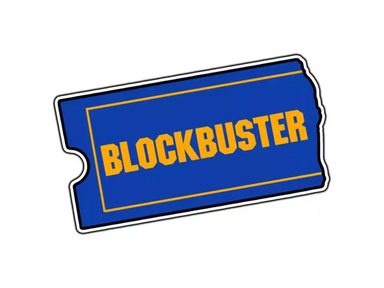 Blockbuster Logo Waterproof Sticker Phone Decal Water Bottle Stickers ...