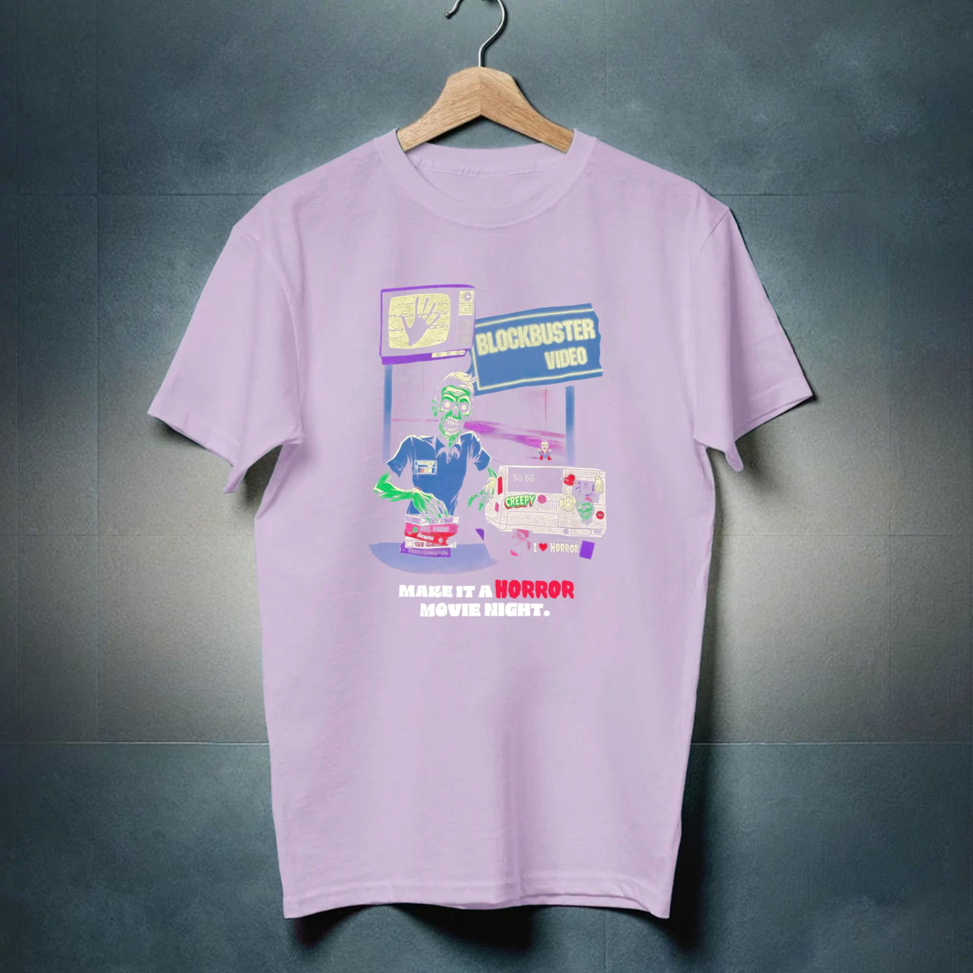 Blockbuster Make it A Horror Movie Night Tshirt size medium-TH15632 - Walmart.com