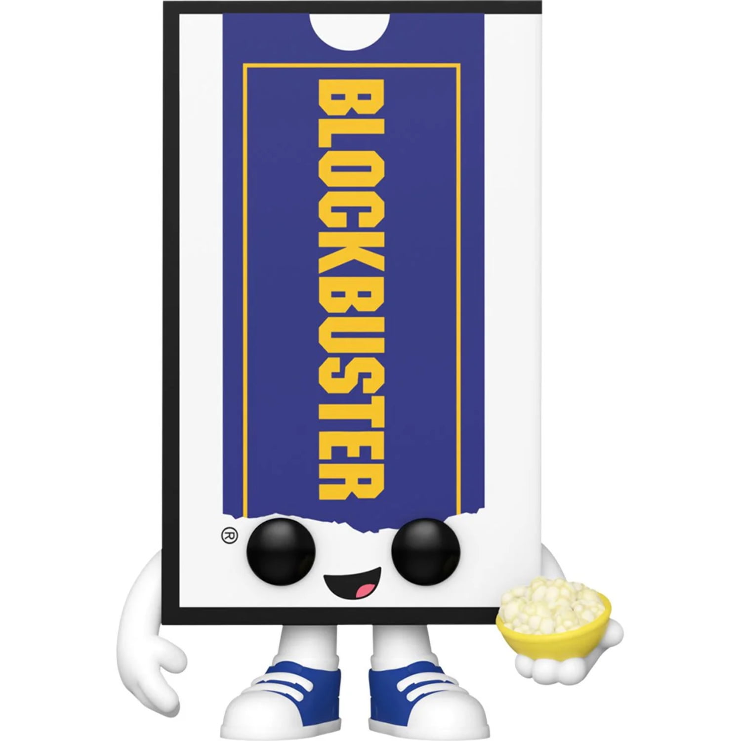 Funko Pop! Blockbuster Movie Case Vinyl Figure #187 with Popcorn, 4.5 ...