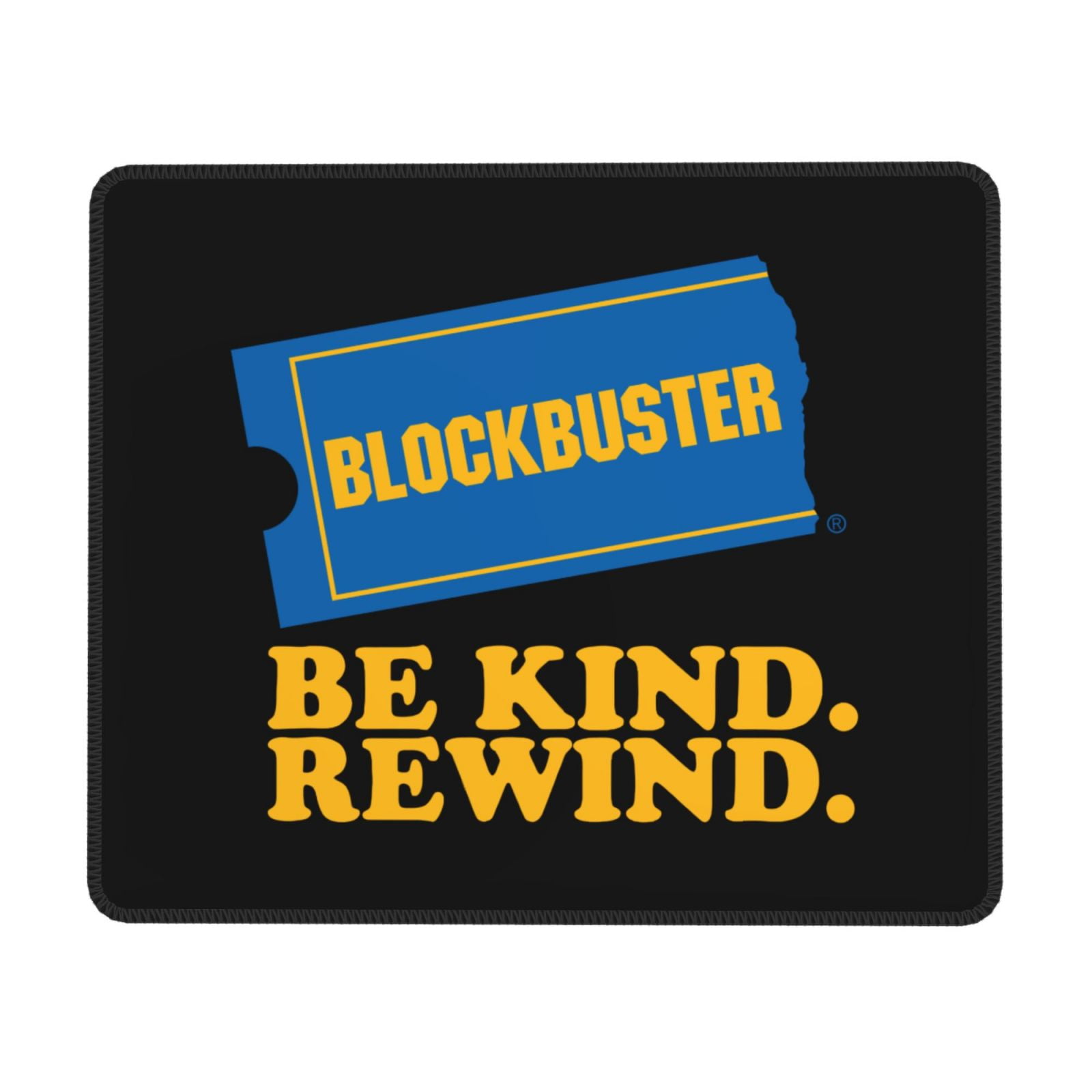 Blockbuster Rubber Lock Edge Mouse pad, Office Desk pad, Writing pad ...