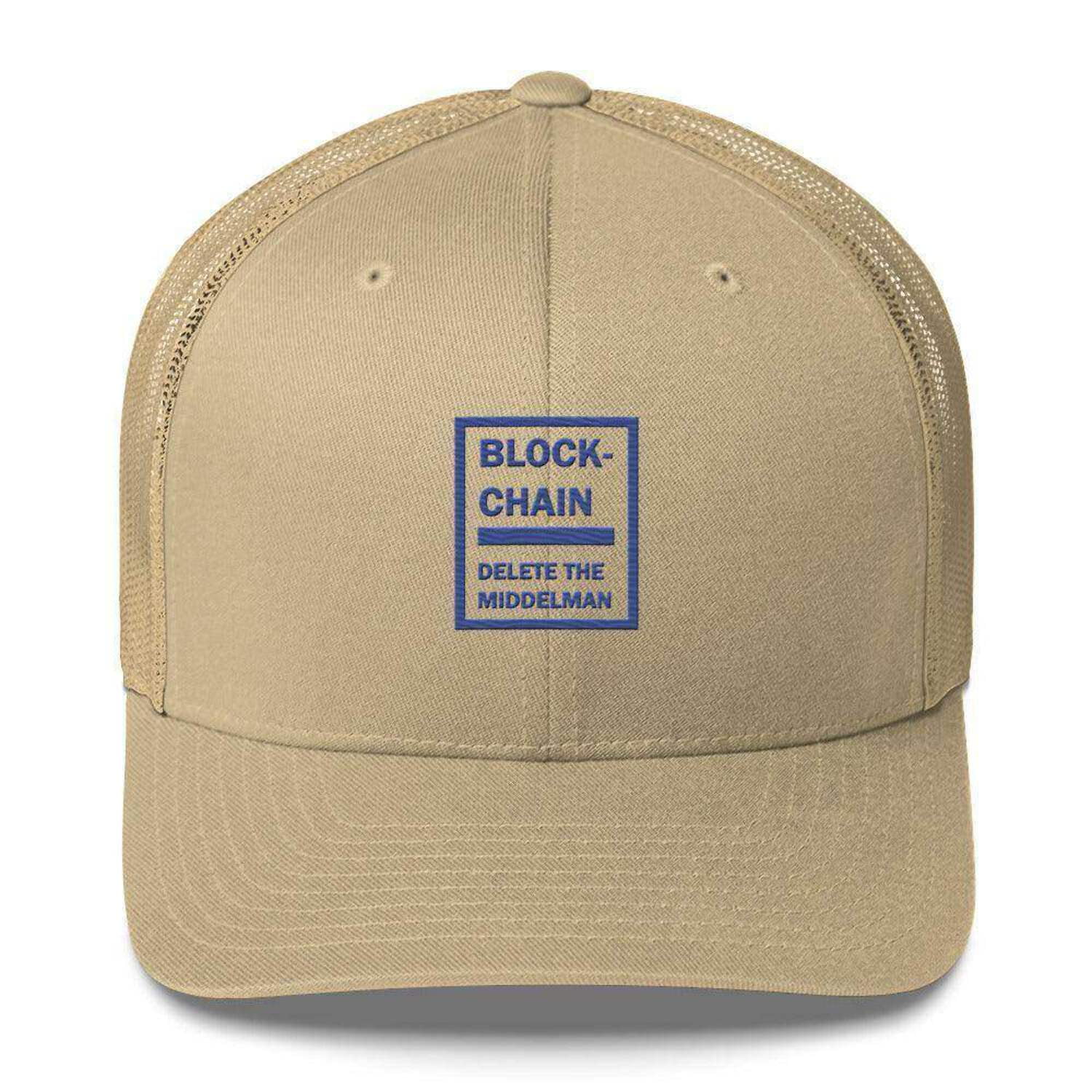 Blockchain Middleman Trucker Cap - Walmart.com