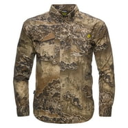 TrueTimber Camo Performance Long Sleeve Tee - HTC Green, M - Walmart.com