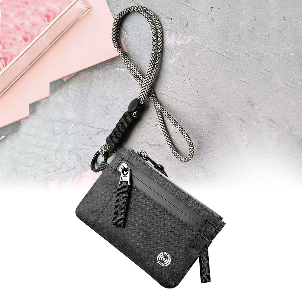 Blocking Clip Stash Pouch, Minimalist Hidden Travel Wallet for Cards ...