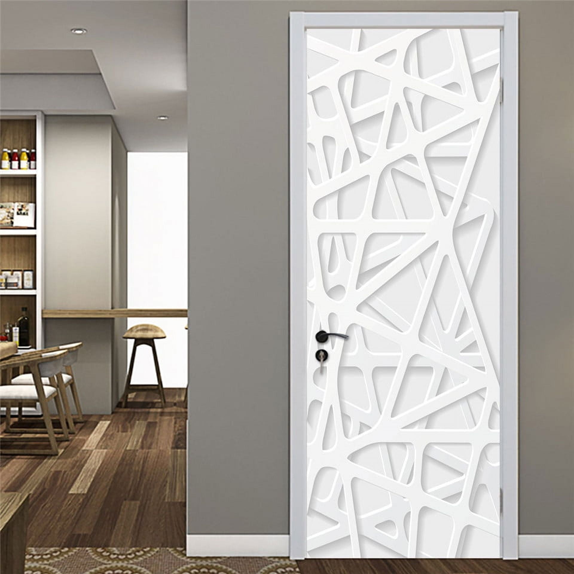 Blocks Door Sticker for Children Room Decoration Self-adhesive ...