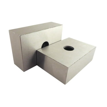 WEN 25 x 50 x 75 mm Steel-Hardened Metric Precision 123 Blocks, Two ...