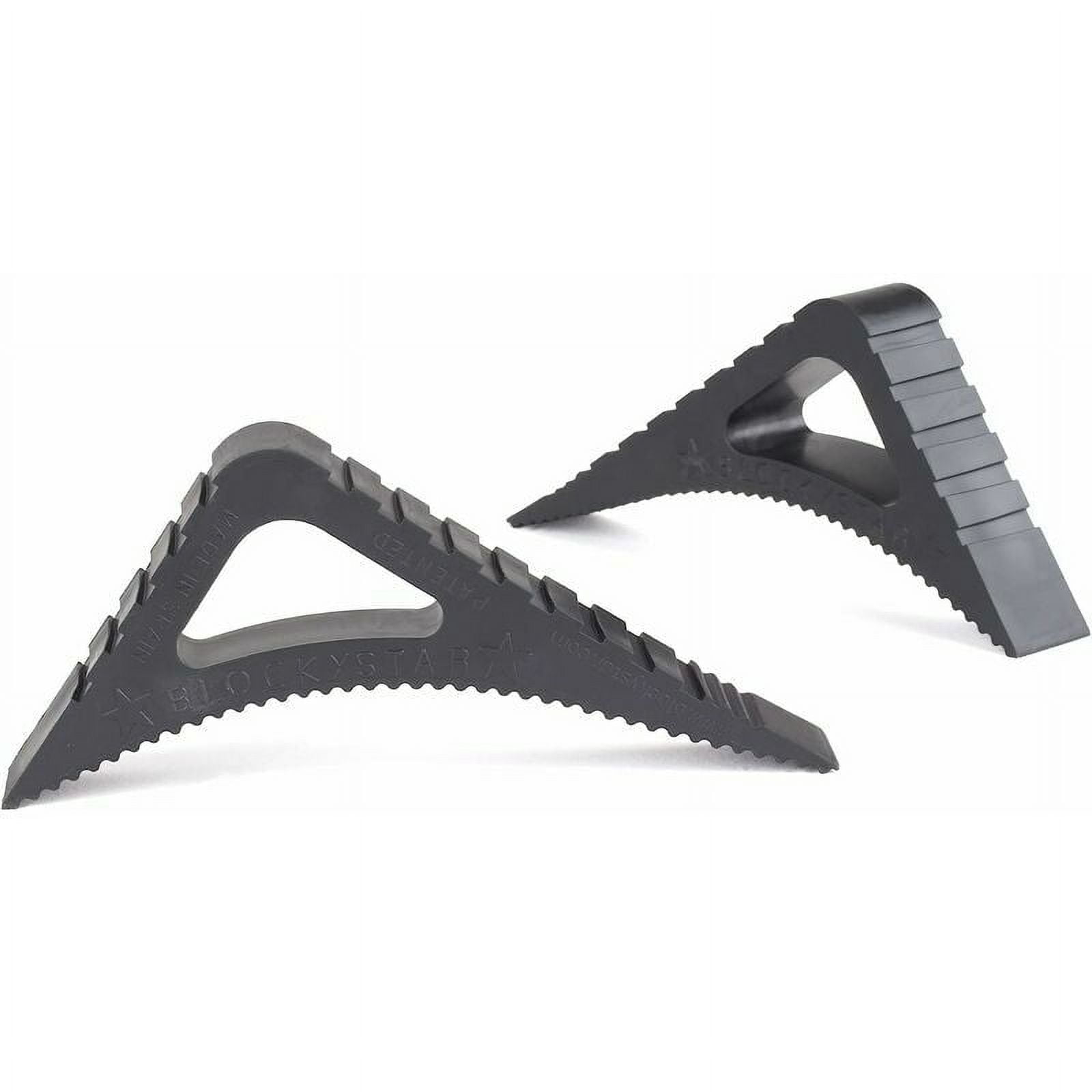 Blockystar Window Stopper for Interior and Exterior - Set of 2 in Black ...