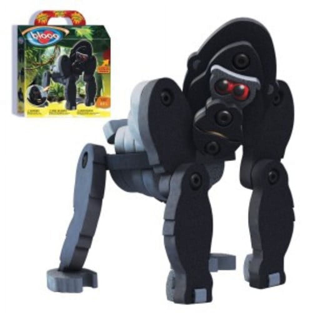 Bloco Toys The Gorilla - Educational STEM Toy - Great Ape Silverback ...