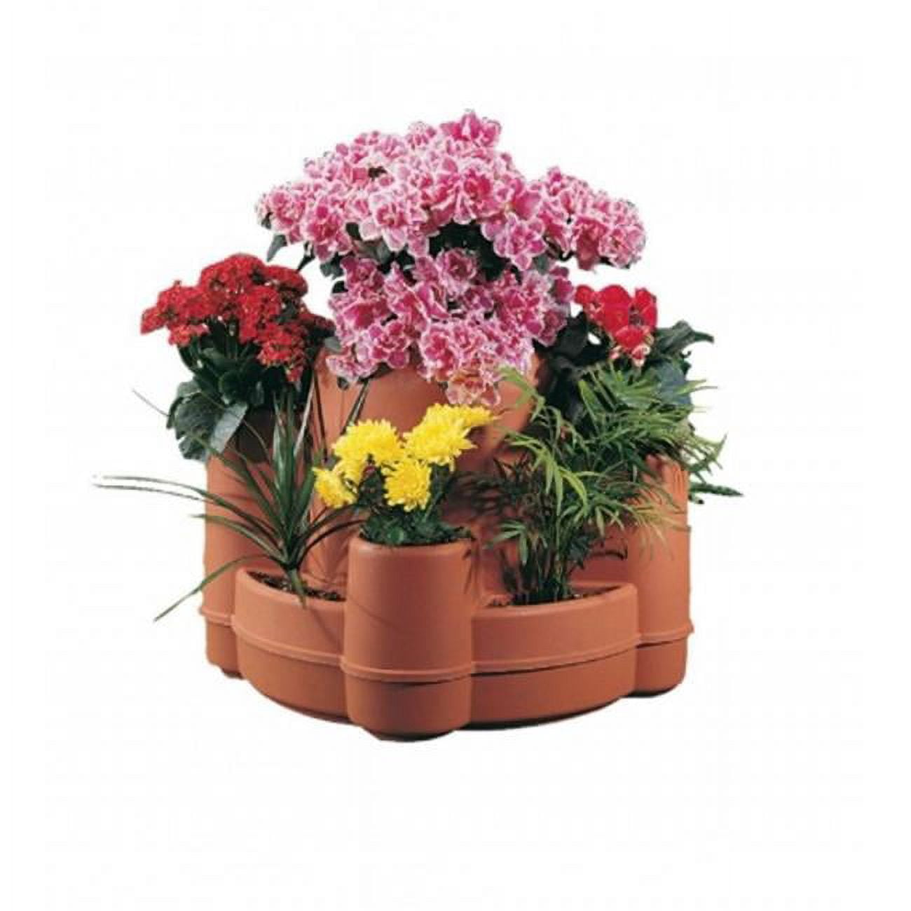 Bloem 21in Mayan Planter Terra Cotta MAYAN21TC, 4 pack - Walmart.com