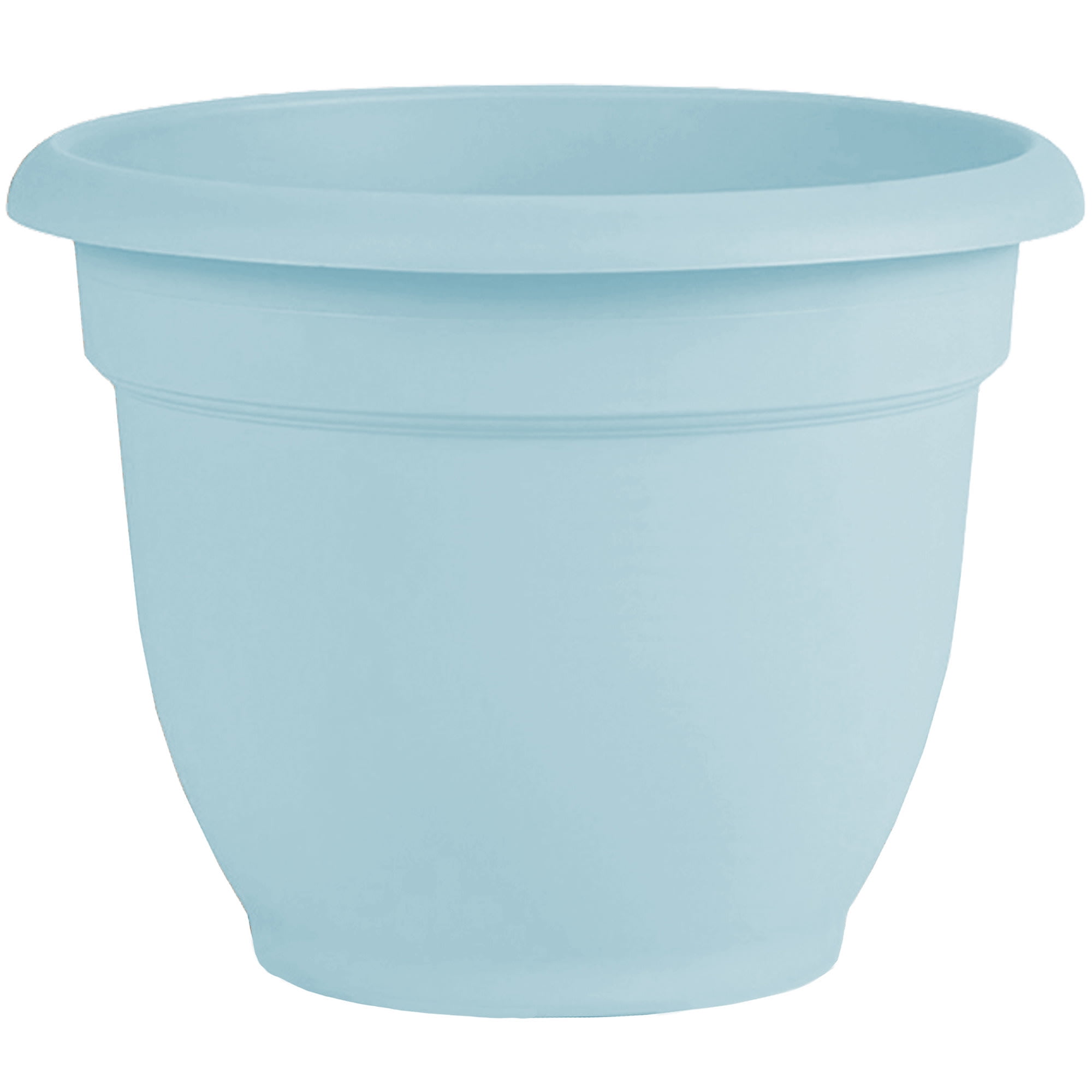 Bloem Ariana Pot Planter: 16" - Misty Blue - Durable Resin Pot, For ...