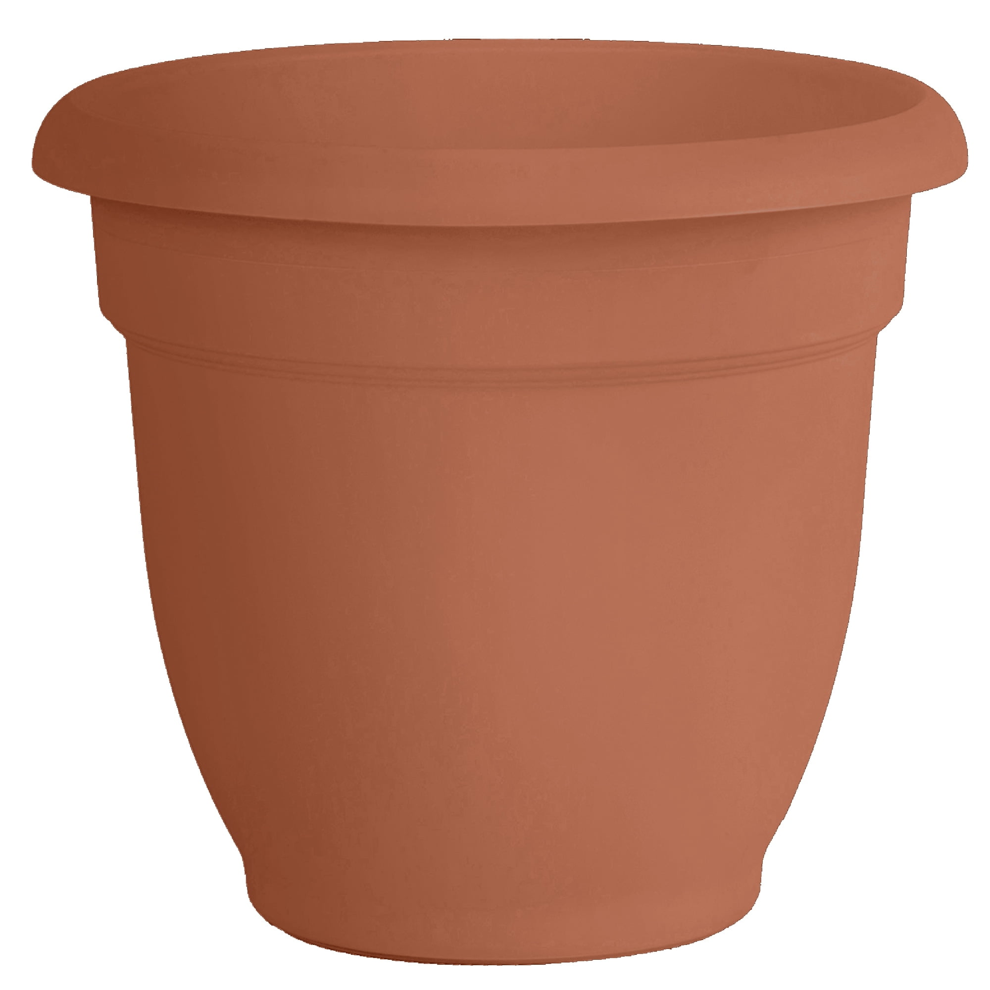 Bloem Ariana Pot Planter: 16" - Terra Cotta - Durable Resin Pot, For ...