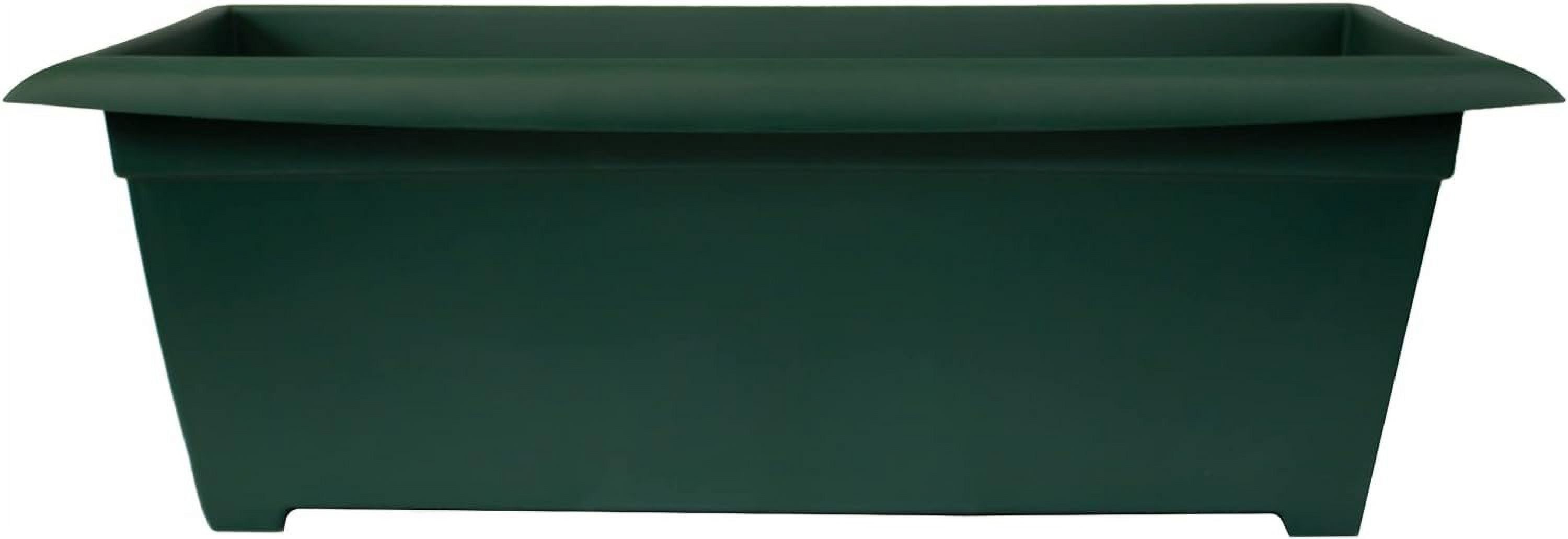 Bloem Dayton Large Window Deck Box Planter 27" Turtle Green DAYDB2755 ...