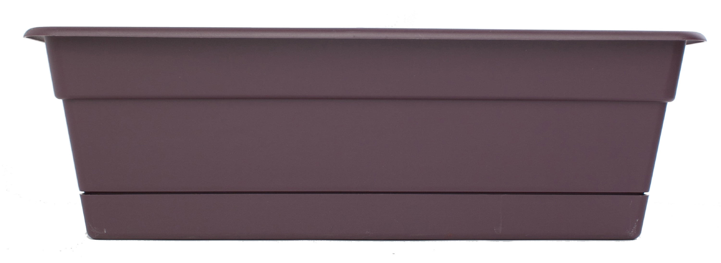 Bloem Dura Cotta Window Box Planter w/Tray 24" Exotica - Walmart.com