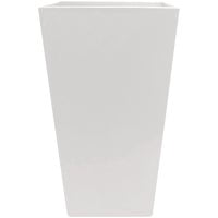Bloem Finley Recycled Ocean Plastic Planter 20"T FNLY SQ WHT, Each ...