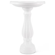 Smart Solar Acadia Traditional Birdbath - Olive Green - Walmart.com