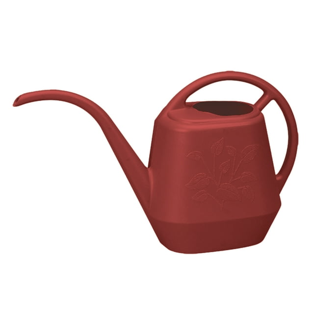 Bloem Watering Can Aqua Rite 1/2 Gal. (56 oz) Burnt Red - Walmart.com