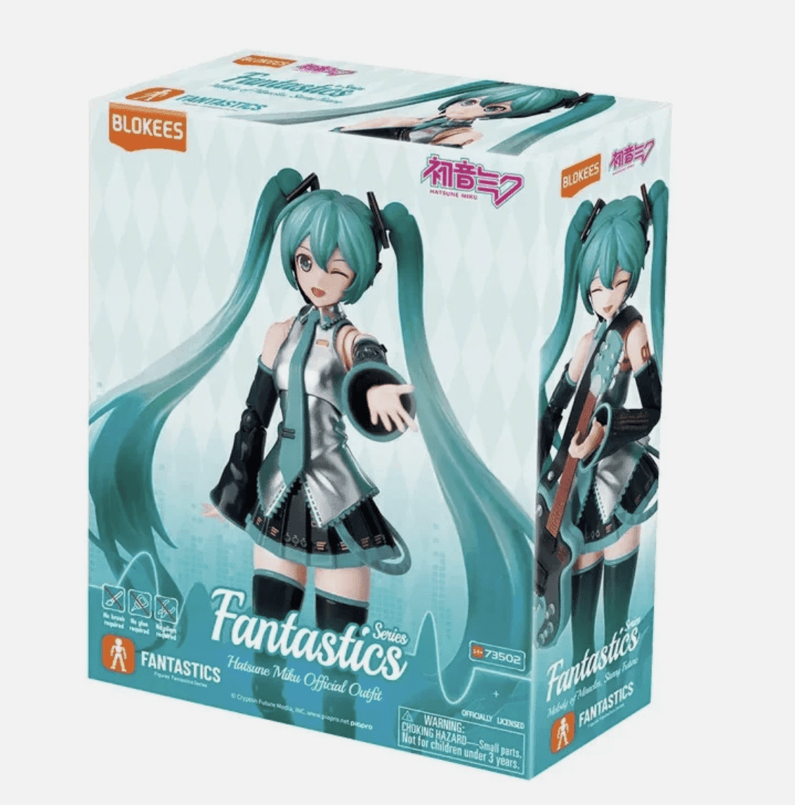 Blokees - Hatsune Miku - Fantastics - Official Outfit Model Kit ...