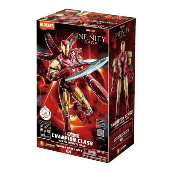 Blokees - Marvel Infinity Saga - Champion Class - 01: DX Iron Man MK85 ...