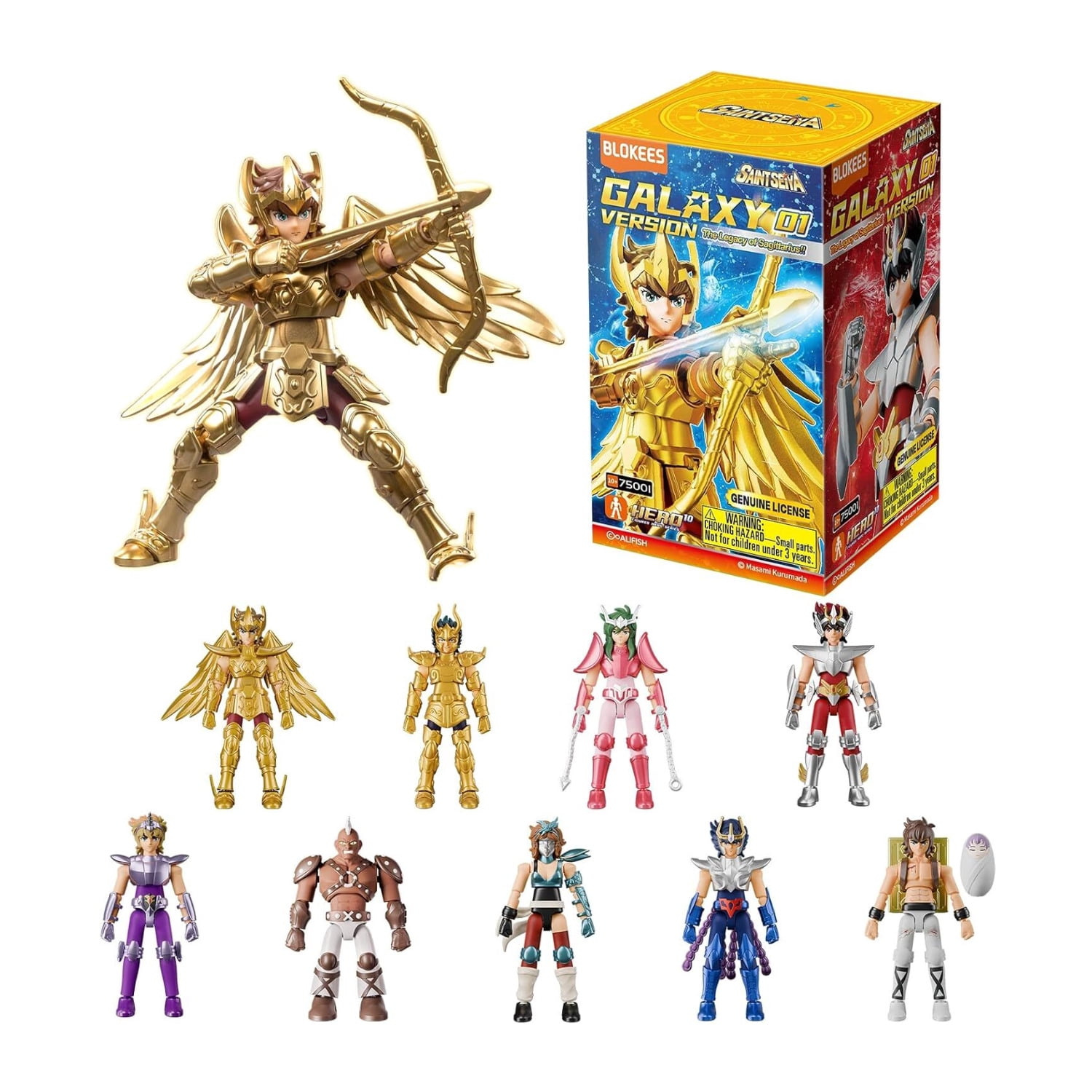 Blokees Saint Seiya Galaxy Version 01 The Legacy of Sagittarius Whole ...