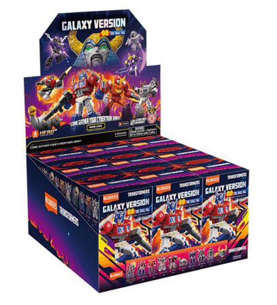 Blokees Transformers 08 One Shall Fall Sealed Case of 9 - Galaxy ...