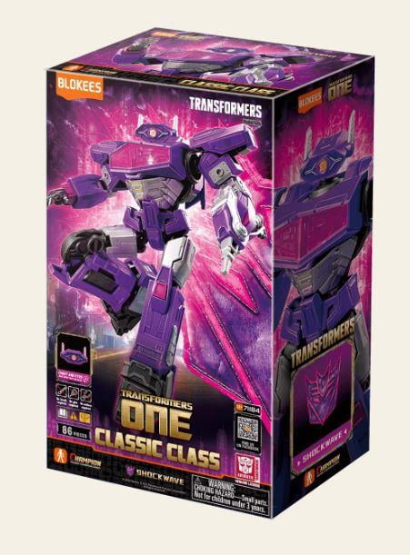 Blokees Transformers Classic Class 18 Transformers One Shockwave by ...